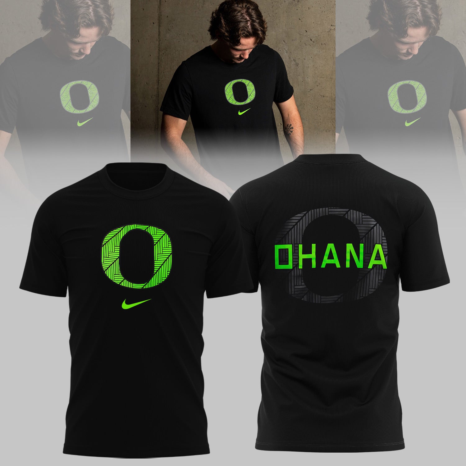 Oregon Ducks x Ohana Limited Edition Shirt – Wearable Print