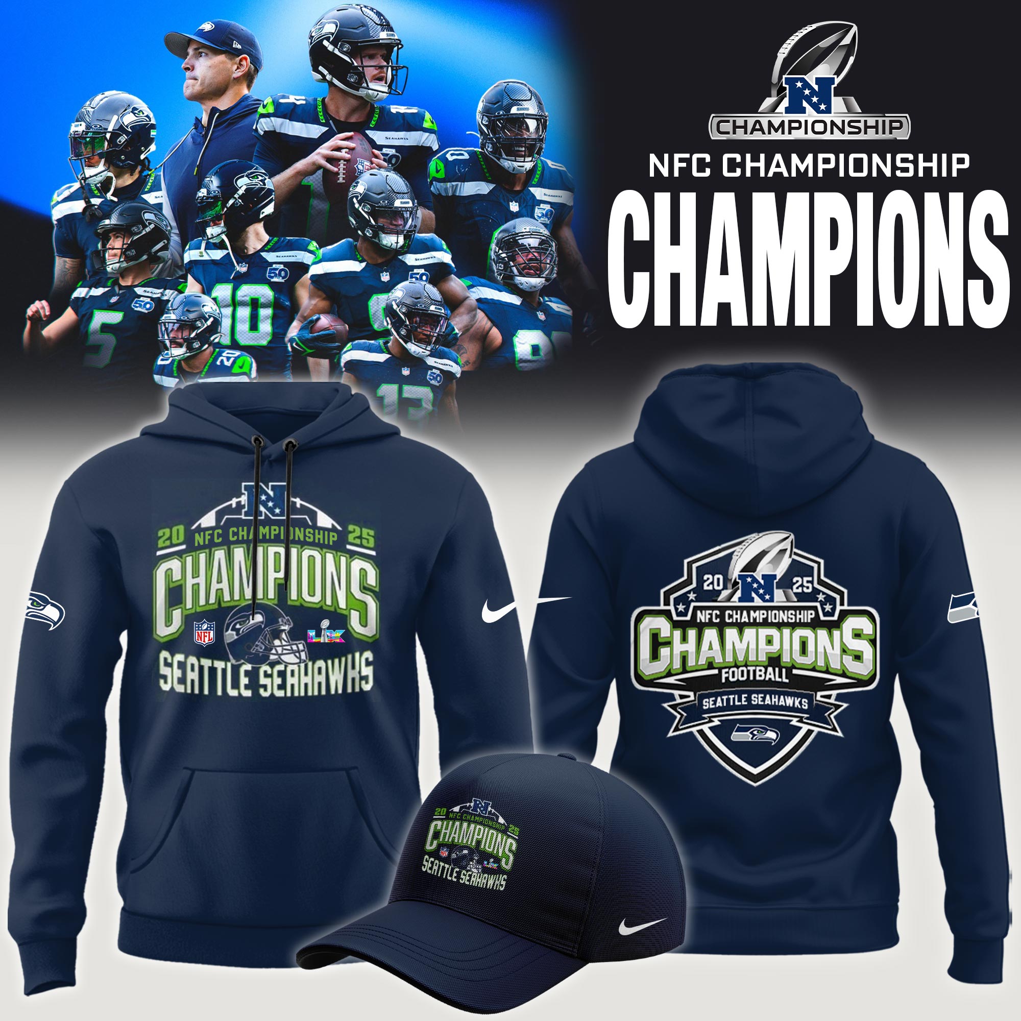 Seattle Seahawks Shop – Wearable Print